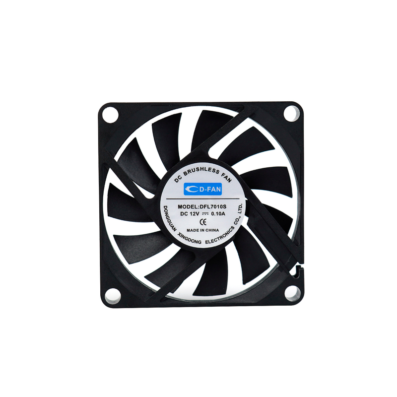 70x70x10 70mm 7010 12v 24v brushless dc axial fan from China ...