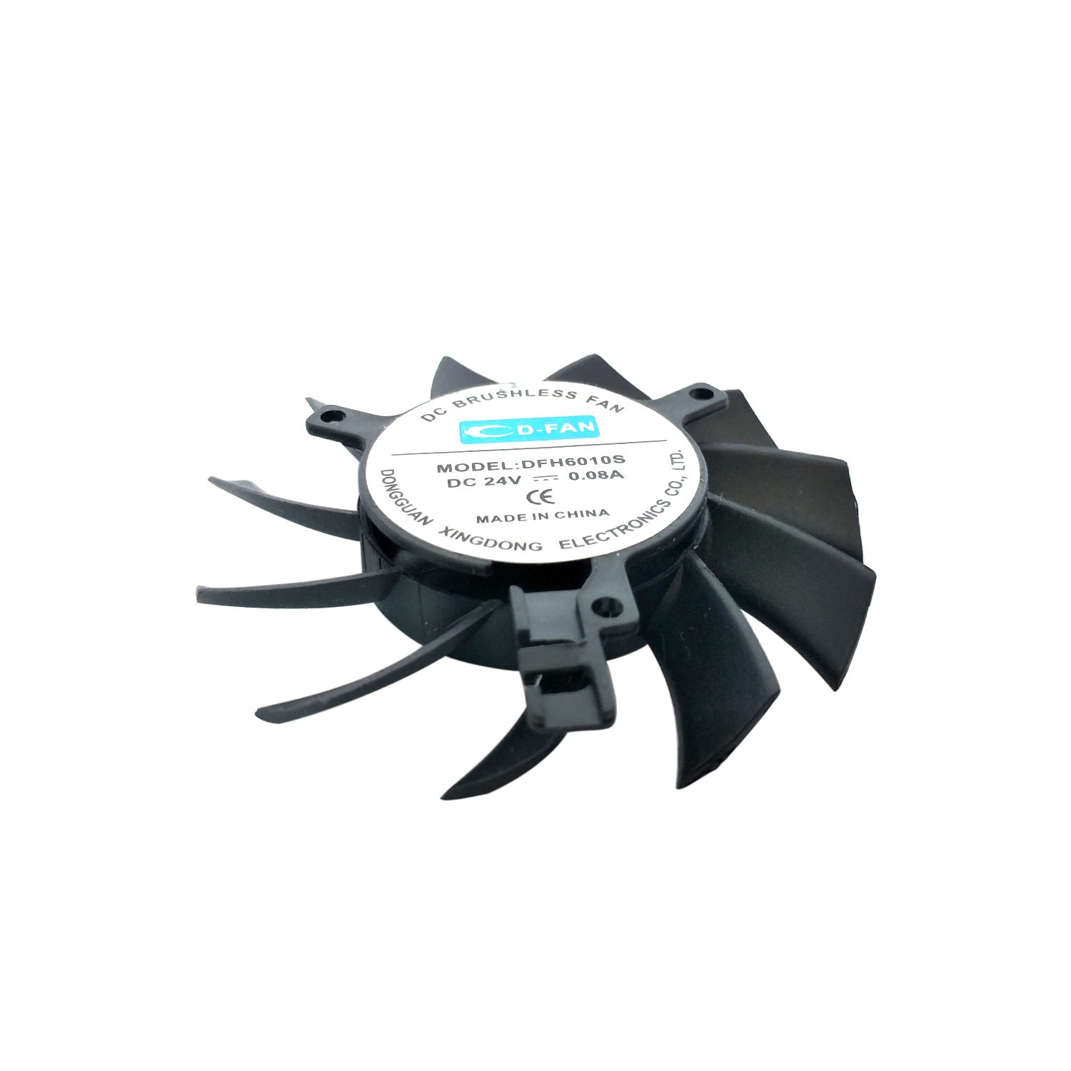 60x10mm 12v 60mm mini brushless cooling frameless dc fan from China ...